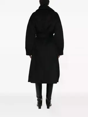 THE FRANKIE SHOP Belted Double-breasted Coat