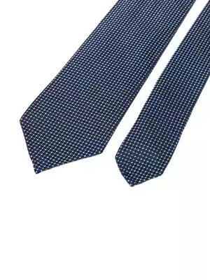 BOSS Pointed-tip Tie - Blue