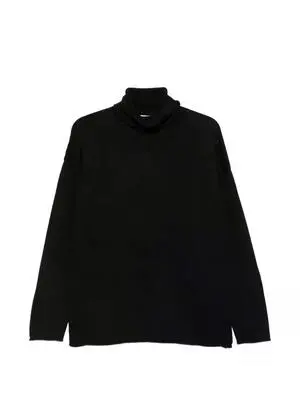Alpha Studio Roll-neck Drop-shoulder Knit