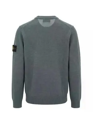 Stone Island Lambswool Crewneck Jumper - Green