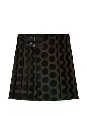 CHARLES JEFFREY Mini Kilt - Brown
