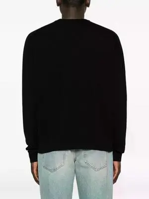 Iceberg Logo-embroidered Side-stripe Sweater