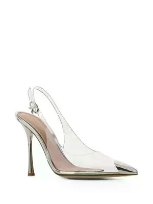 GIANVITO ROSSI Transparent Pvc Diana Pumps