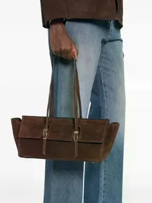 ELLEME Large Le Bateau Buckle-detail Shoulder Bag