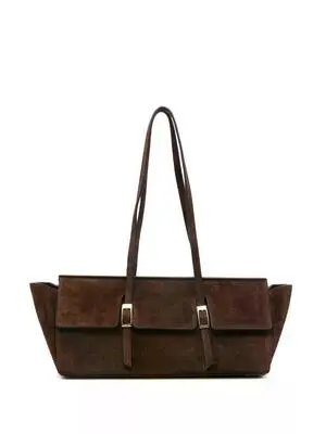 ELLEME Elleme Large Bateau Shoulder Bag Brown