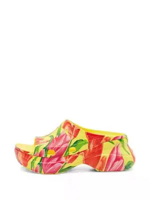 Bottega Veneta Tulip Platform Slides