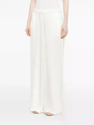 JAMES PERSE Satin Wide-leg Trousers