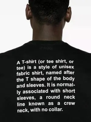 Vetements Slogan-print T-shirt