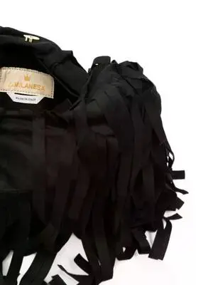 LA MILANESA Agnese Fringe-detail Shoulder Bag