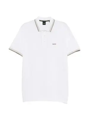 BOSS Logo-embroidered Polo Shirt