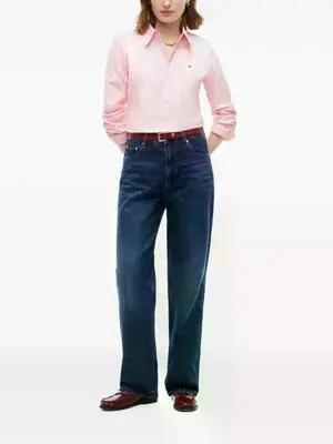 Tommy Hilfiger Embroidered Logo Button-down Shirt