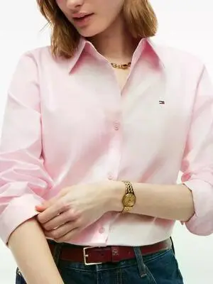 Tommy Hilfiger Embroidered Logo Button-down Shirt