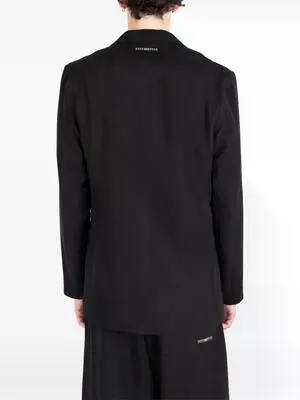 SOCIETE ANONYME Granpa Notch-lapel Cotton Blazer