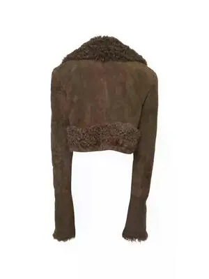 Magda Butrym Cropped Jacket With Wide Lapels