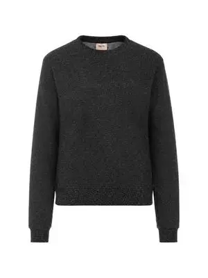 Repetto Logo-embroidered Crew-neck Sweater