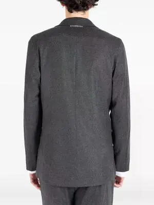 SOCIETE ANONYME Wool Notch-lapel Blazer