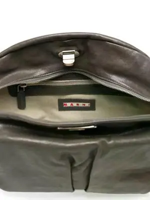 Marni Ruched Detail Clutch Bag