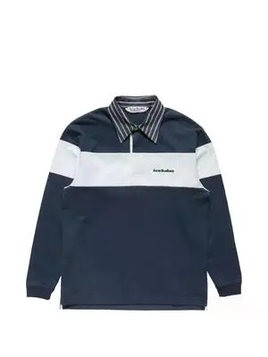 Acne Studios Striped Polo Sweatshirt