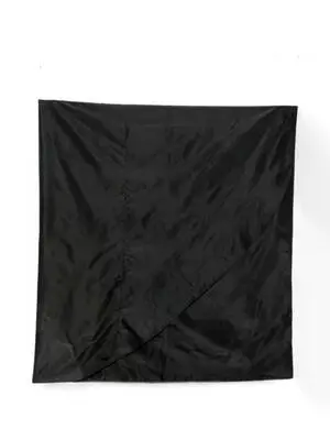 LANVIN 1960s Logo-patch Stole