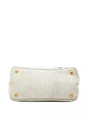 Prada Denim Tote - Grey