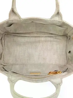 Prada Denim Tote - Grey