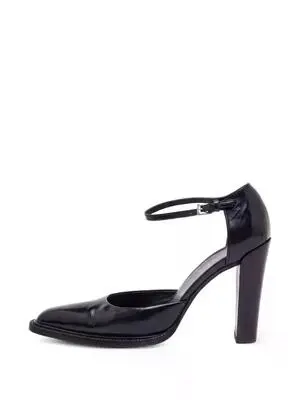 Prada D'orsay Ankle-strap Pumps