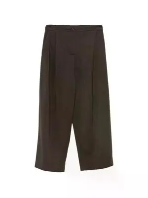 Imperial Wide-leg Cropped Trousers