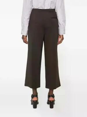 Imperial Wide-leg Cropped Trousers