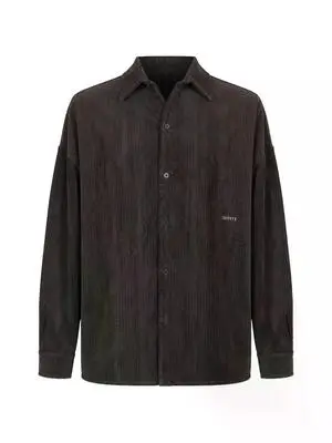 SOCIETE ANONYME Corduroy Long-sleeve Overshirt - Brown