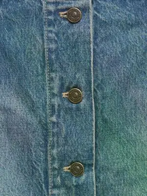 Valentino Garavani Embroidered Denim Mini Skirt