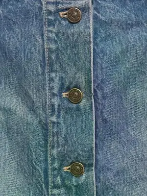 Valentino Garavani Embroidered Denim Mini Skirt