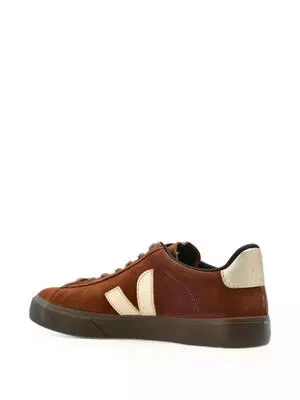 VEJA Campo Sneakers With Logo Detail - Brown