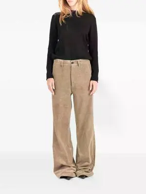 SOCIETE ANONYME Wide-leg Corduroy Trousers