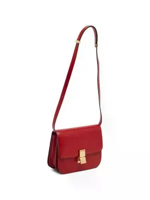 Celine 2014 Classic Box Shoulder Bag - Red
