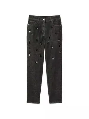 TWINSET Sequin Embellished Jeans