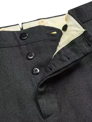 Ralph Lauren Herringbone Pattern Trousers