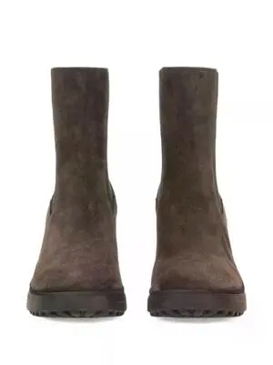 Hogan H724 Suede Chelsea Boots