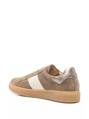 NEROGIARDINI Suede Side Stripe Detail Sneakers