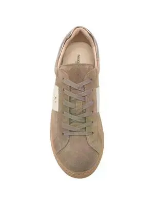 NEROGIARDINI Suede Side Stripe Detail Sneakers