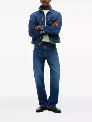 Tommy Hilfiger Straight-leg Faded-effect Jeans