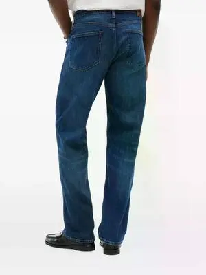 Tommy Hilfiger Straight-leg Faded-effect Jeans