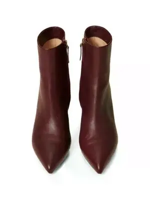 TWINSET Leather Ankle Boots