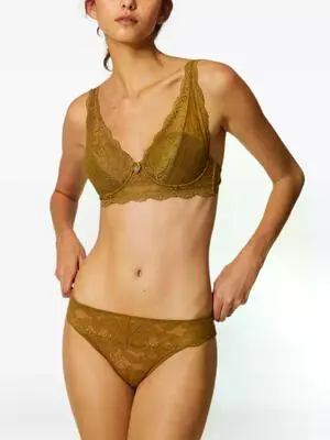 TWINSET Lace Briefs - Green