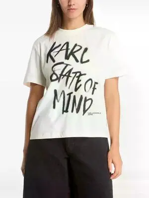 Karl Lagerfeld Straight Hem Tops