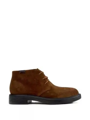 Camper Dean Suede Lace-up Ankle Boots