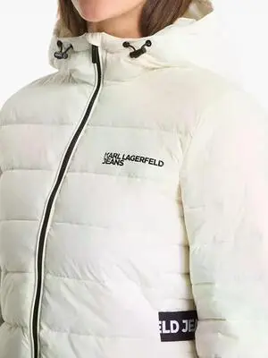 Karl Lagerfeld Quilted Logo Jacket