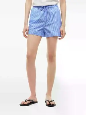 Tommy Hilfiger Striped Drawstring-waist Shorts