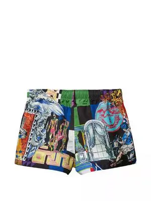 Versace Printed Swim Shorts