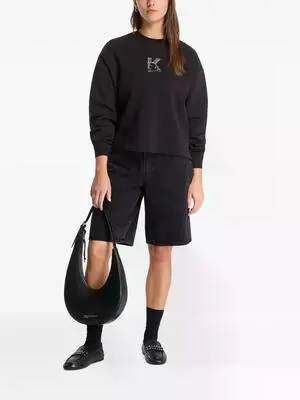 Karl Lagerfeld Logo Print Sweatshirt