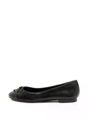 Tory Burch Cap-toe Bow Ballet Flats